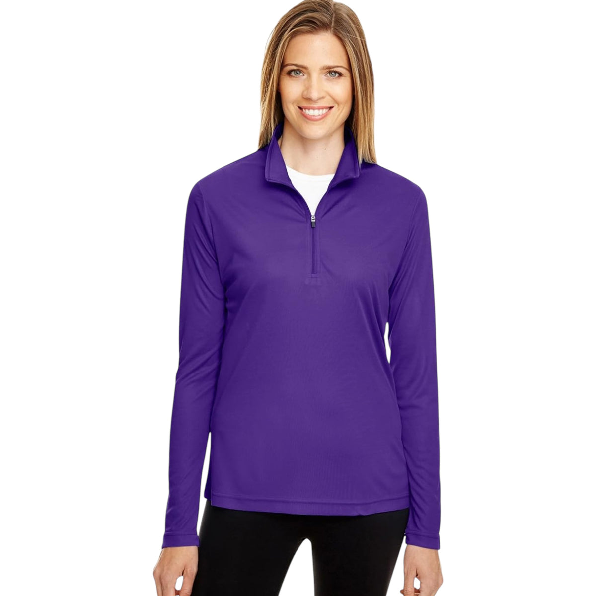 Ladies' Quarter-Zip – Royal Splendor