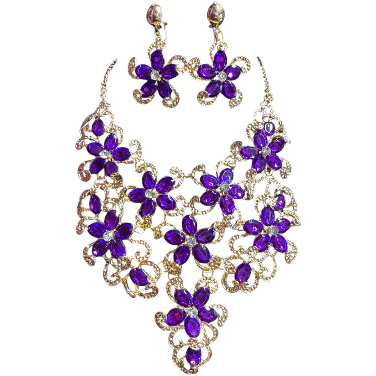 Bobbi Necklace Set – Royal Splendor & Travel