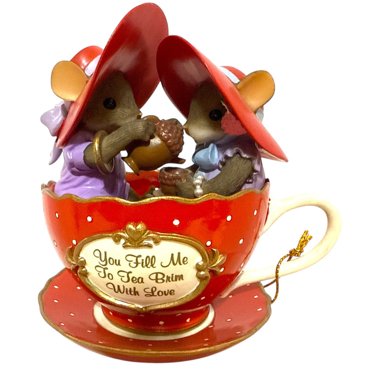Charming Tails - You Fill Me To Tea Brim With Love – Royal Splendor