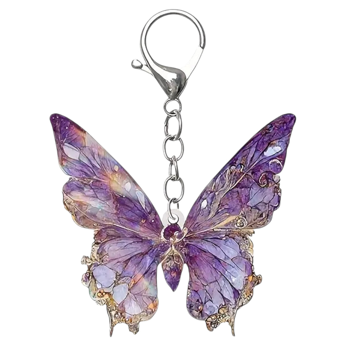 Brianna Butterfly Keychain – Royal Splendor