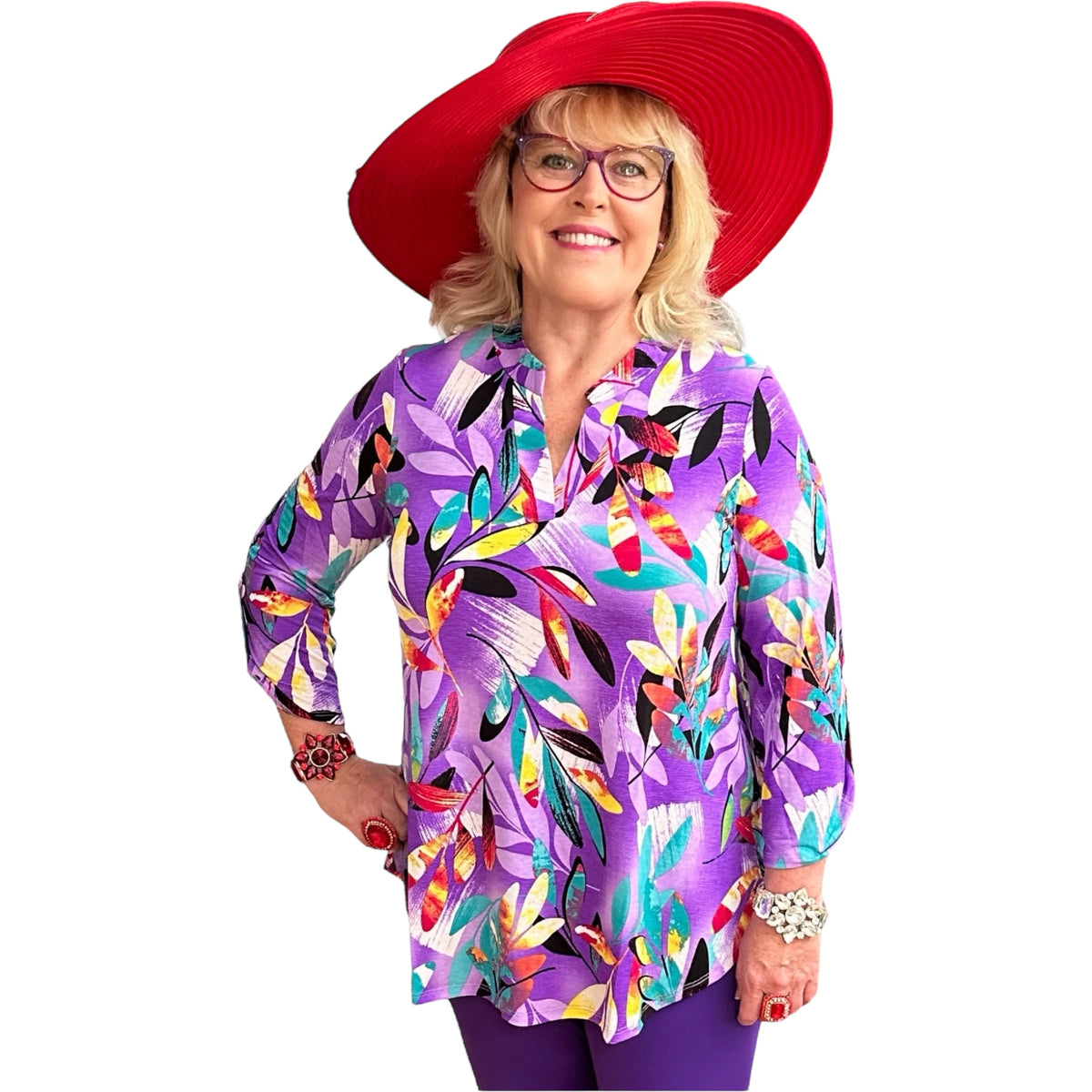 Patricia Fashion Top – Royal Splendor & Travel