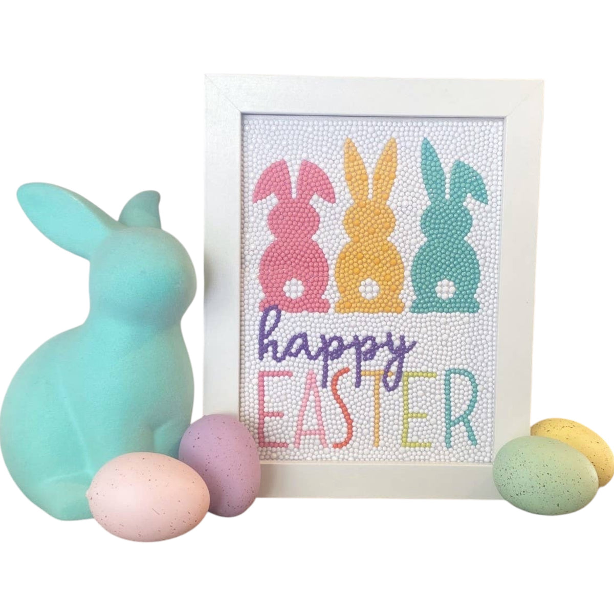 Happy Easter Diamond Art Kit – Royal Splendor