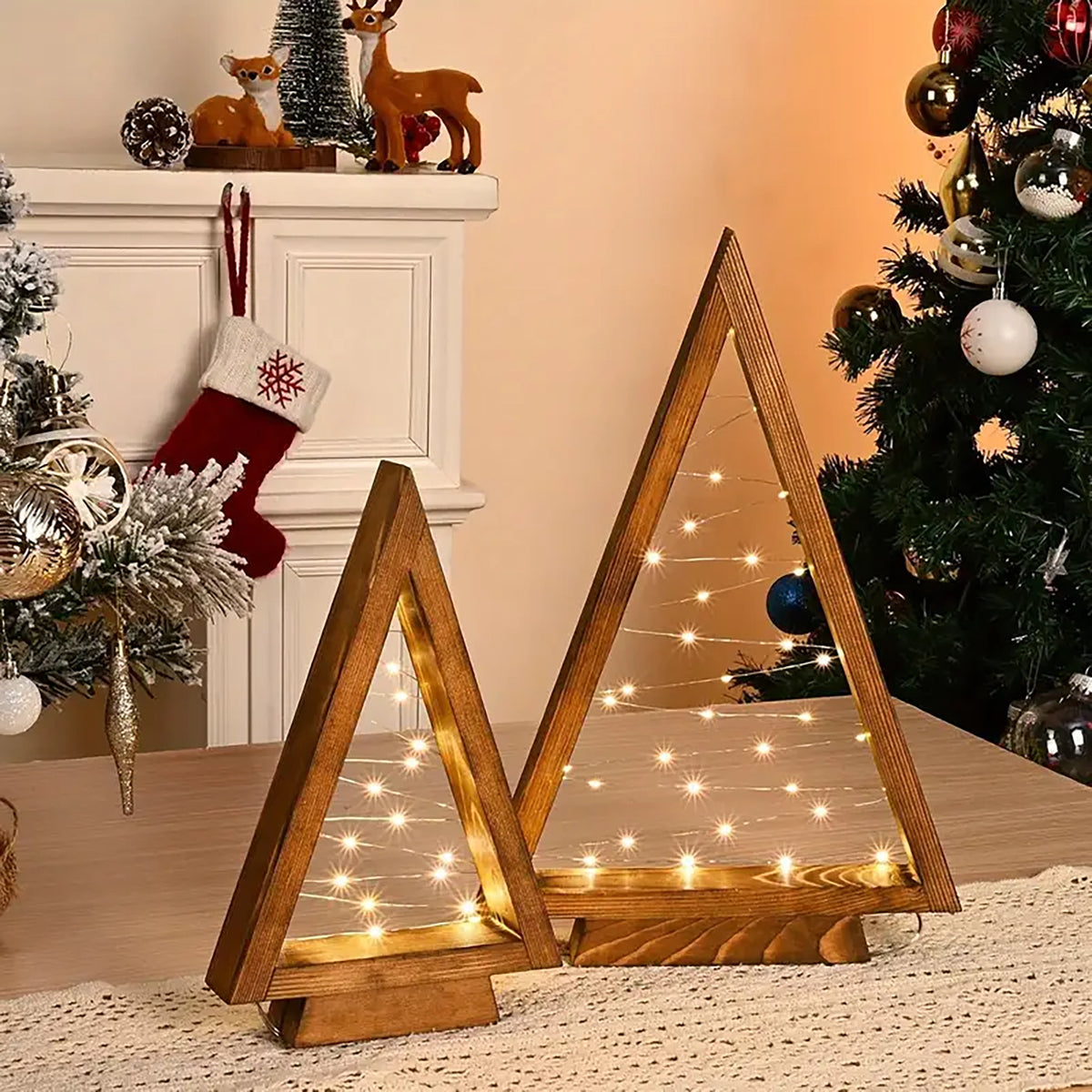 Wooden Christmas Tree – Royal Splendor
