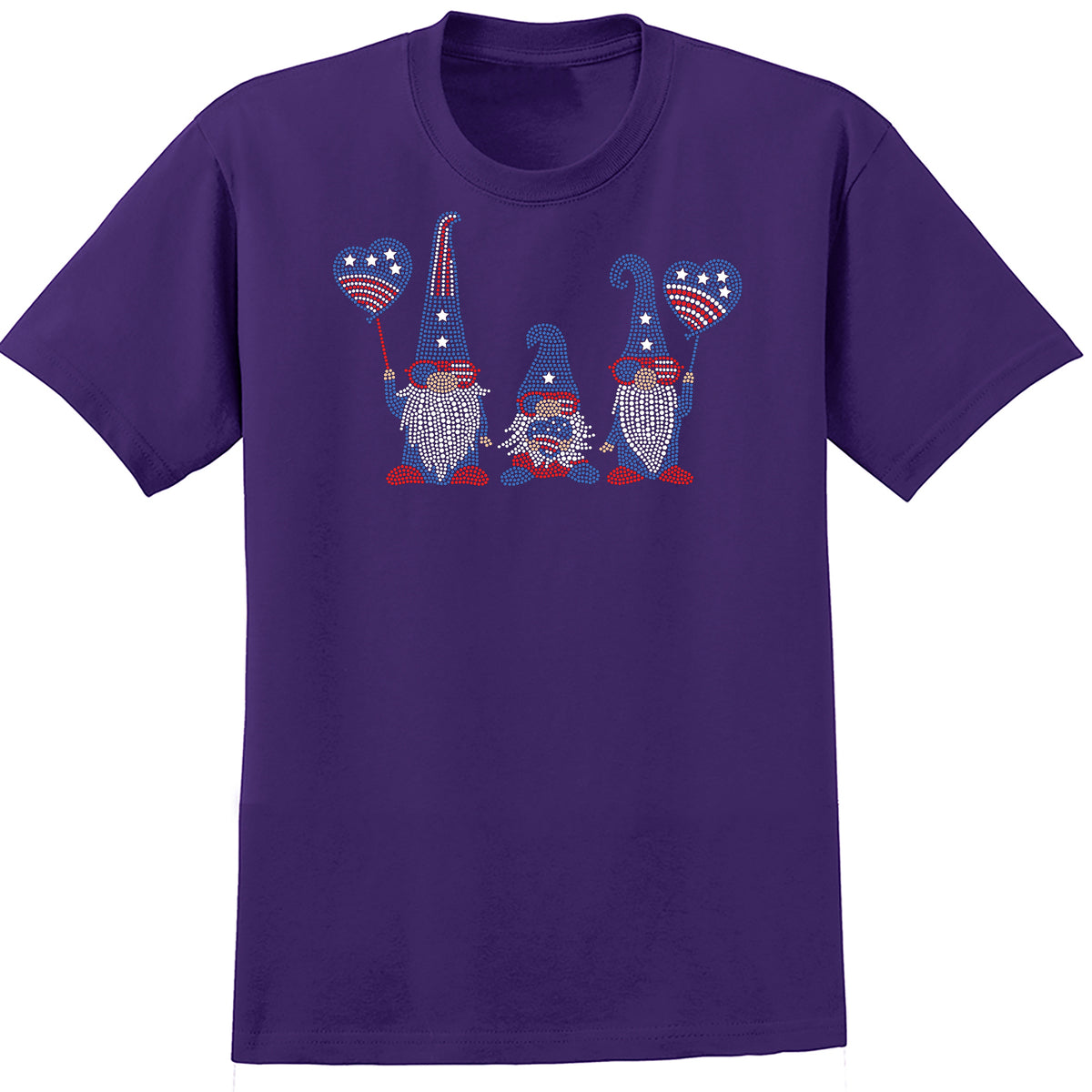Americana Gnomes Basic T-Shirt – Royal Splendor
